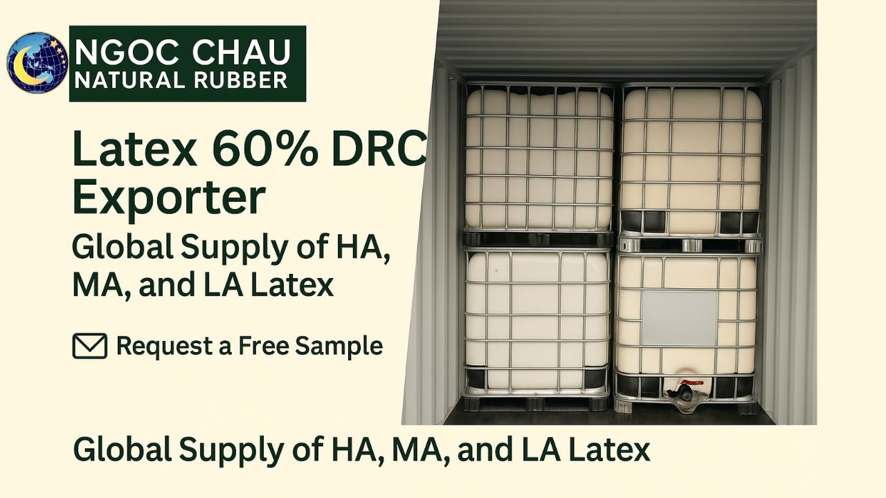 Latex 60% DRC Exporter: 6 Reasons Traders Trust Ngoc Chau