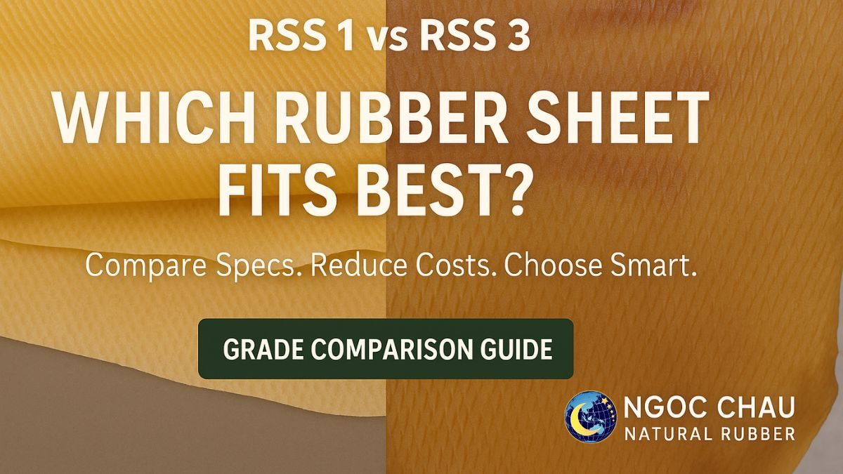 RSS 1 vs RSS 3 – Compare Natural Rubber Grades for Manufacturing