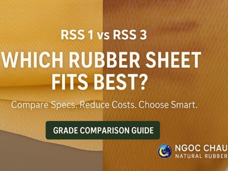 RSS 1 vs RSS 3 – Compare Natural Rubber Grades for Manufacturing